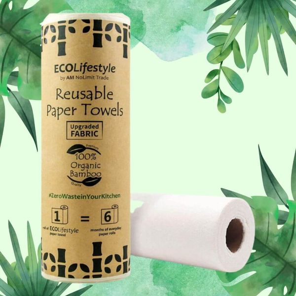 Say Goodbye to Traditional Paper Towels and Welcome the Future With These Reusable Paper Towels